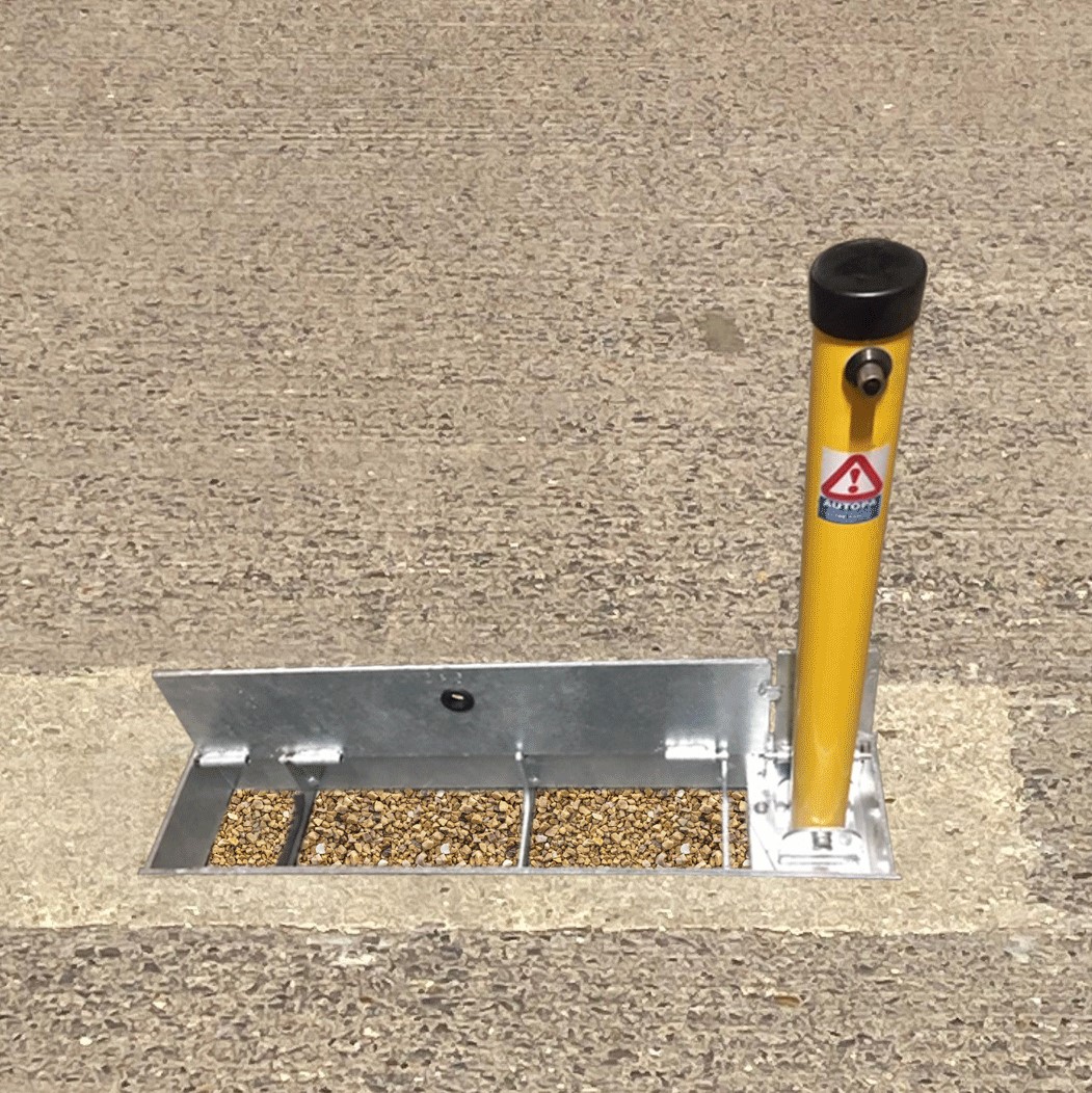 Stealth Parking Post for Individual Parking Space Protection