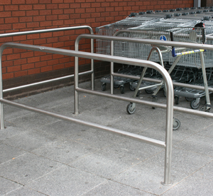 Retail External Environment, Trolley Bays, Shelters and Fixed Posts